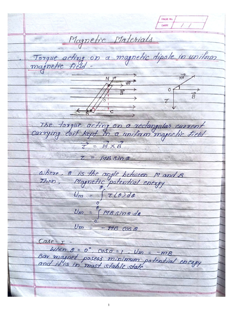 Magnetic Materials | PDF
