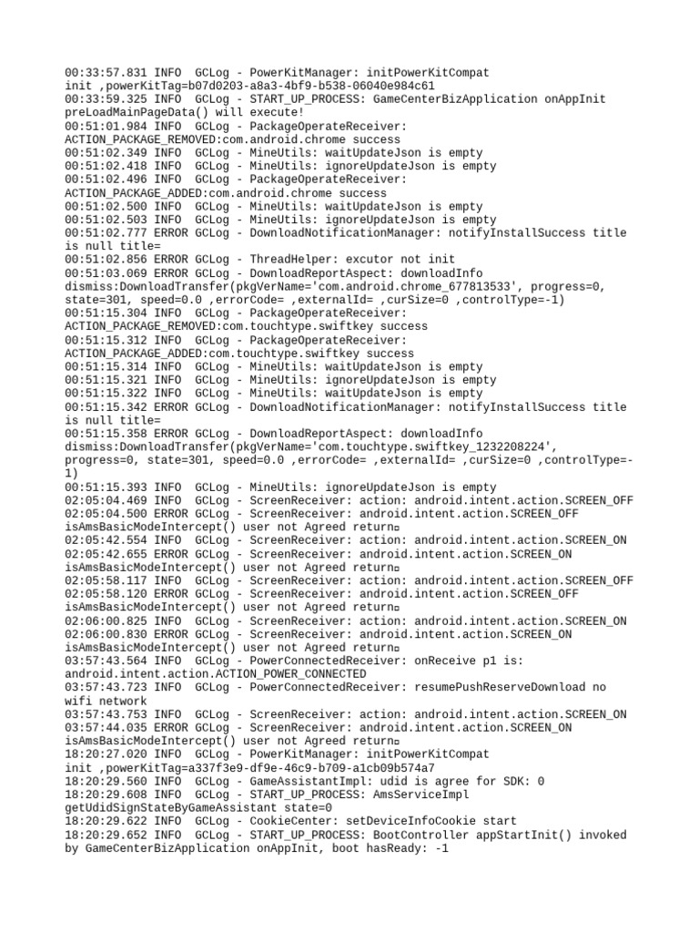 Android App Installation Logs Analysis | PDF