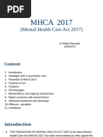 Mental Healthcare Act 2017 | PDF | Mental Health | Mental Disorder