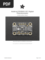 BNO055 Orientation Sensor Guide | PDF | Arduino | Computer Science