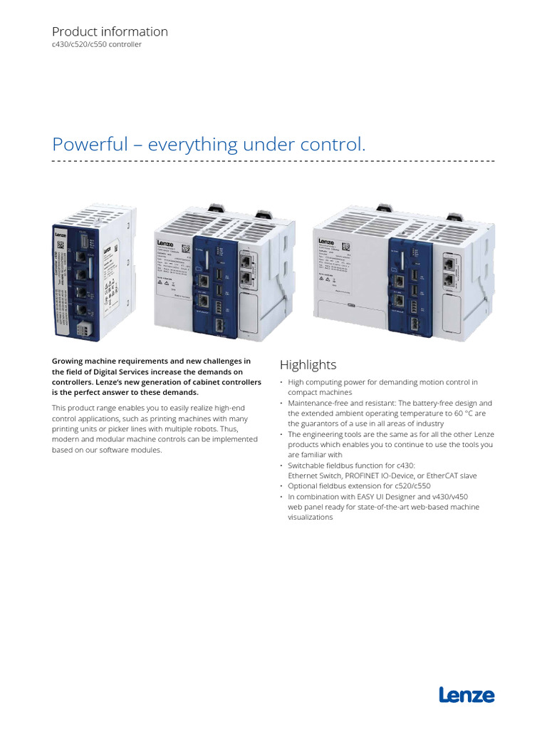 Flyer c430 Controller EN | PDF | Usb | Computer Science