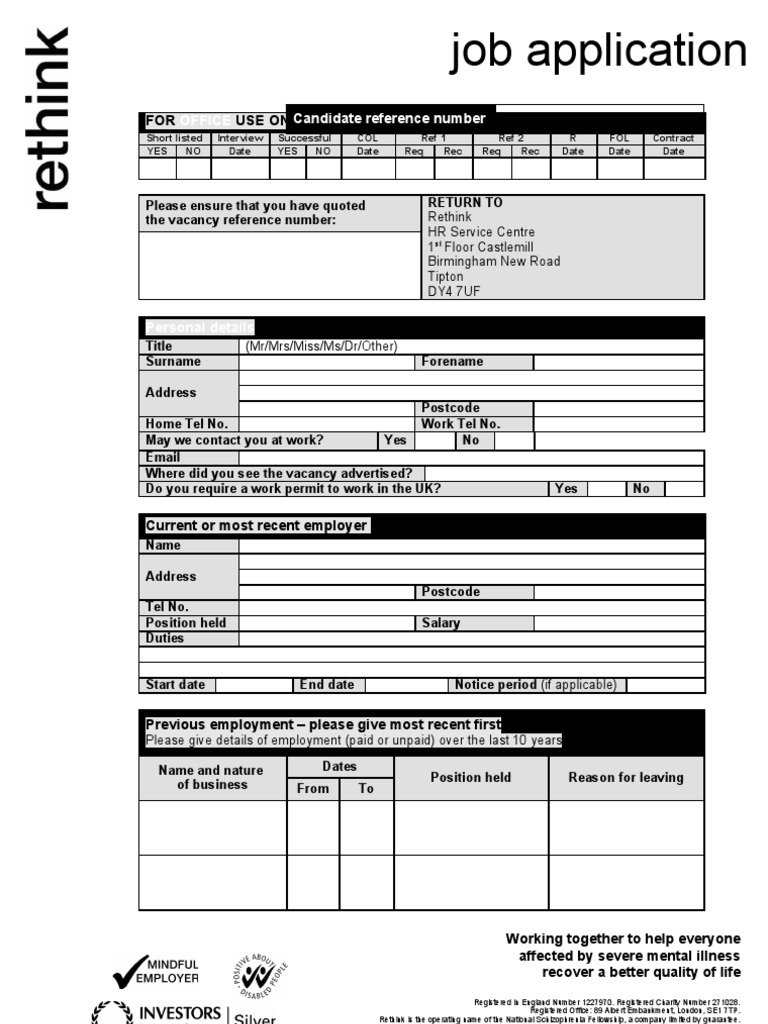 Application Form v1 | PDF | Race And Ethnicity In The United States ...