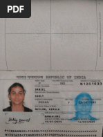Jeroja Thonees Passport Front & Back | PDF