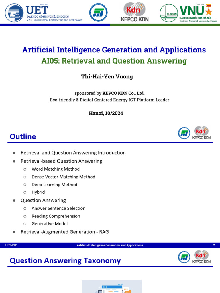 AI05_QA_RAG | PDF | Part Of Speech | Artificial Intelligence