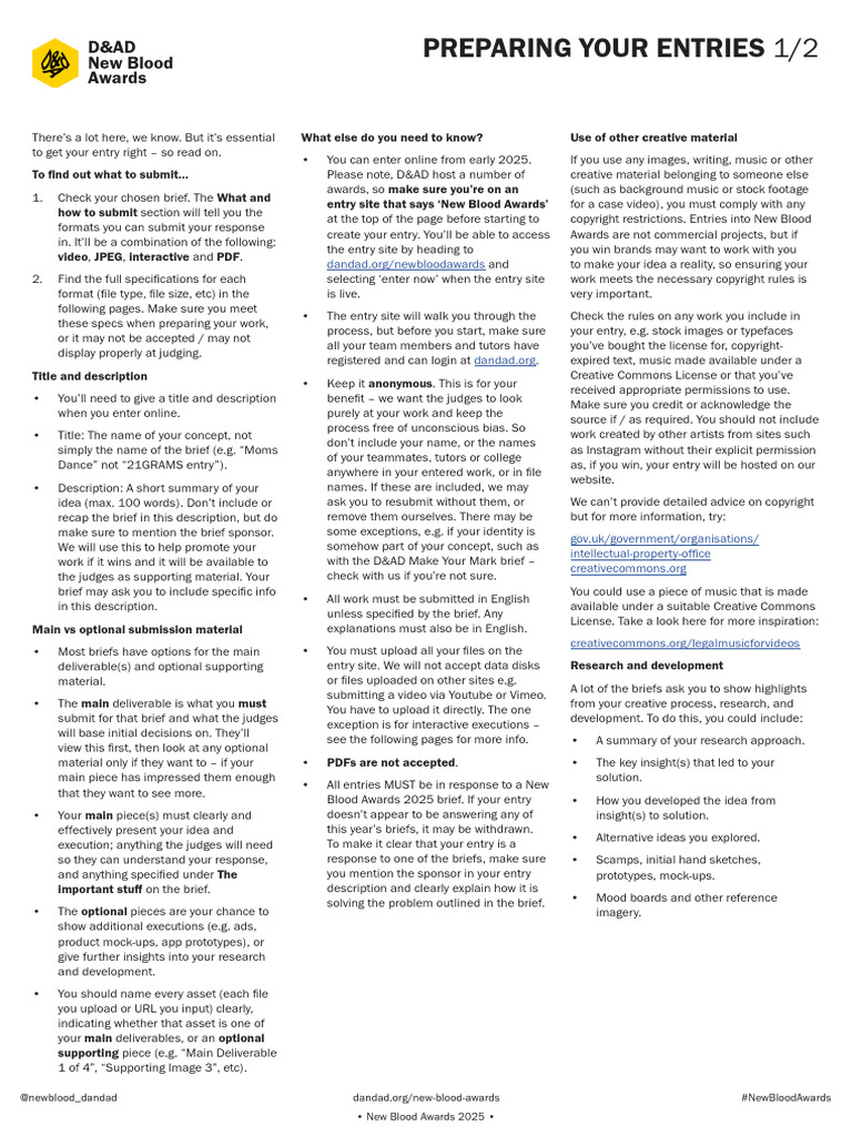 Preparing Your Entries | PDF | Zip (File Format) | Digital Technology