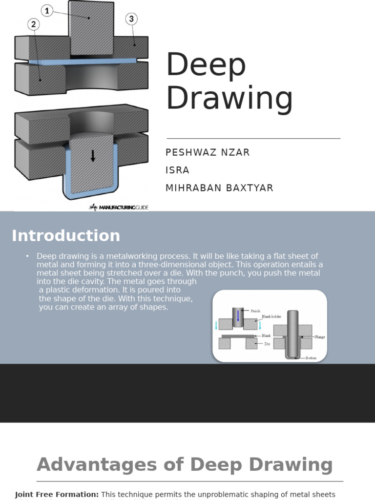 Deep Drawing | PDF | Friction | Materials Science