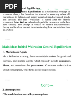 Walrasian General Equilibrium Theory | PDF | General Equilibrium Theory ...
