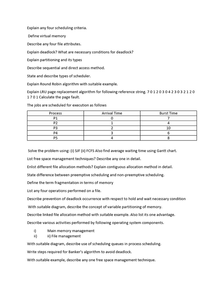OSY imp | PDF | Scheduling (Computing) | Computing