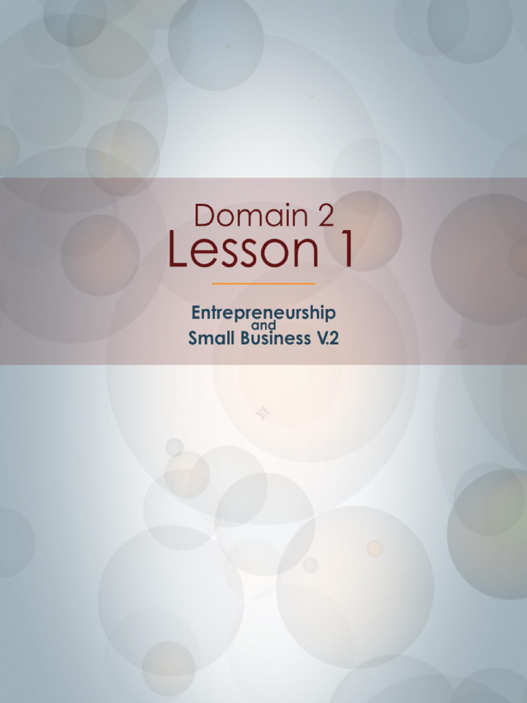 Entrepreneurship and Small Business V.2 D2 L1 Projects | PDF | Swot ...
