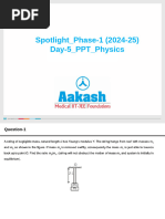 INPHO Question Paper 04-02-2024 | PDF | Ellipse | Orbit