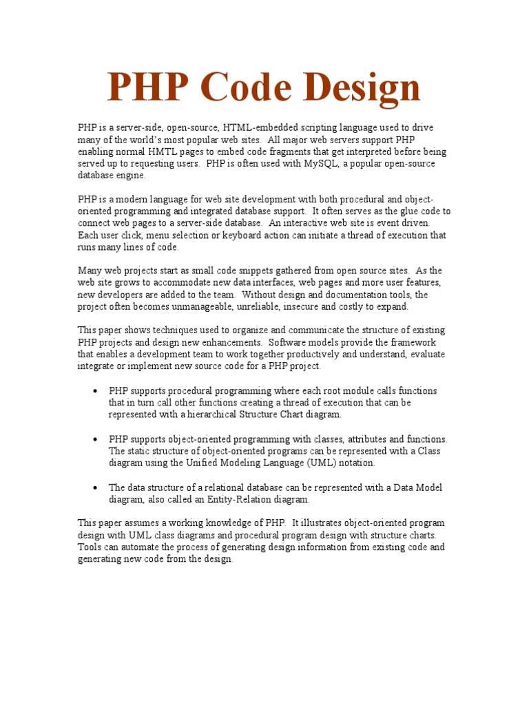 PHP Models | PDF | Class (Computer Programming) | Php
