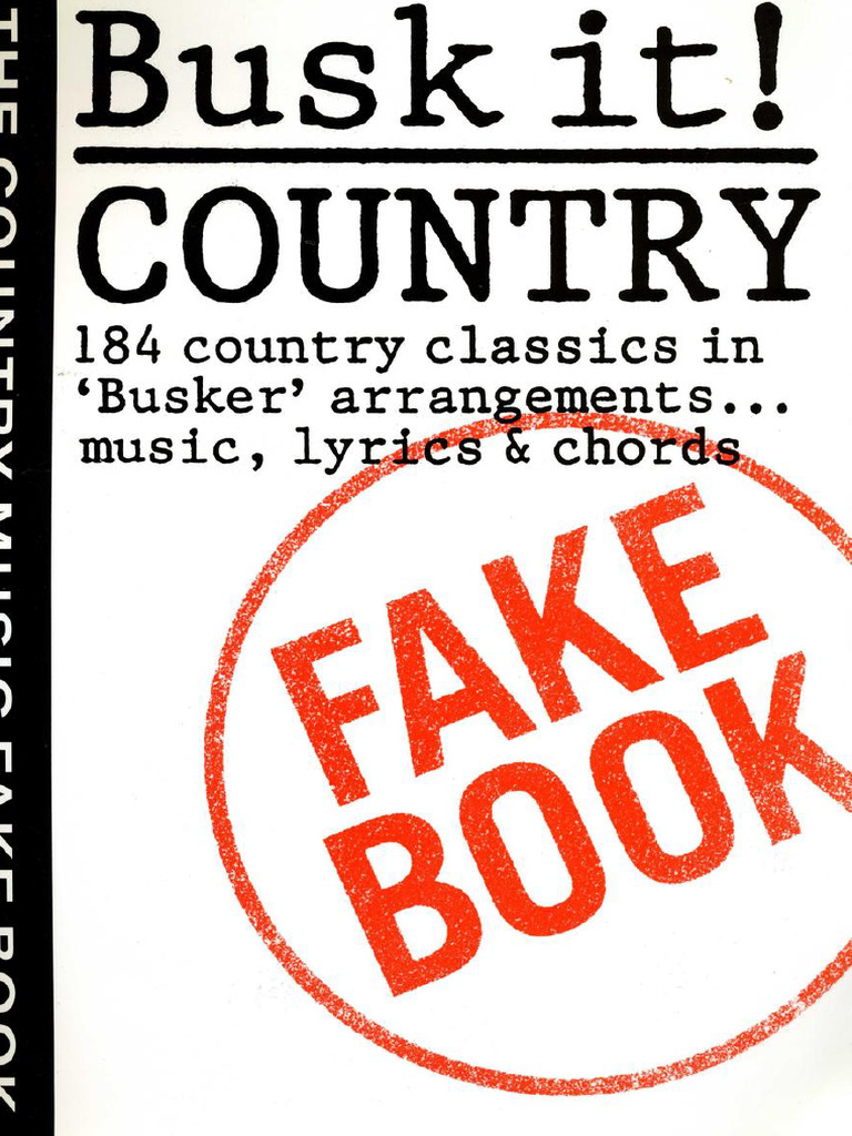 The Country Music Fake Book PDF Free | PDF