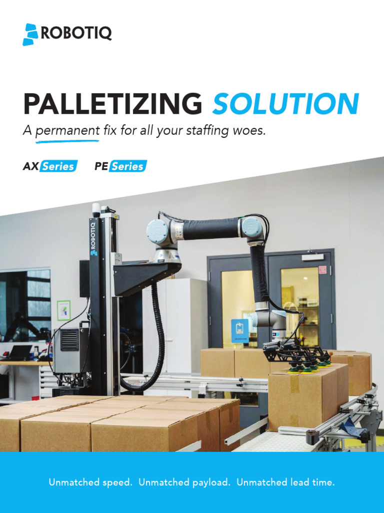 Product Sheet Palletizing Solution AX PE Special UR20 | PDF | Pallet ...