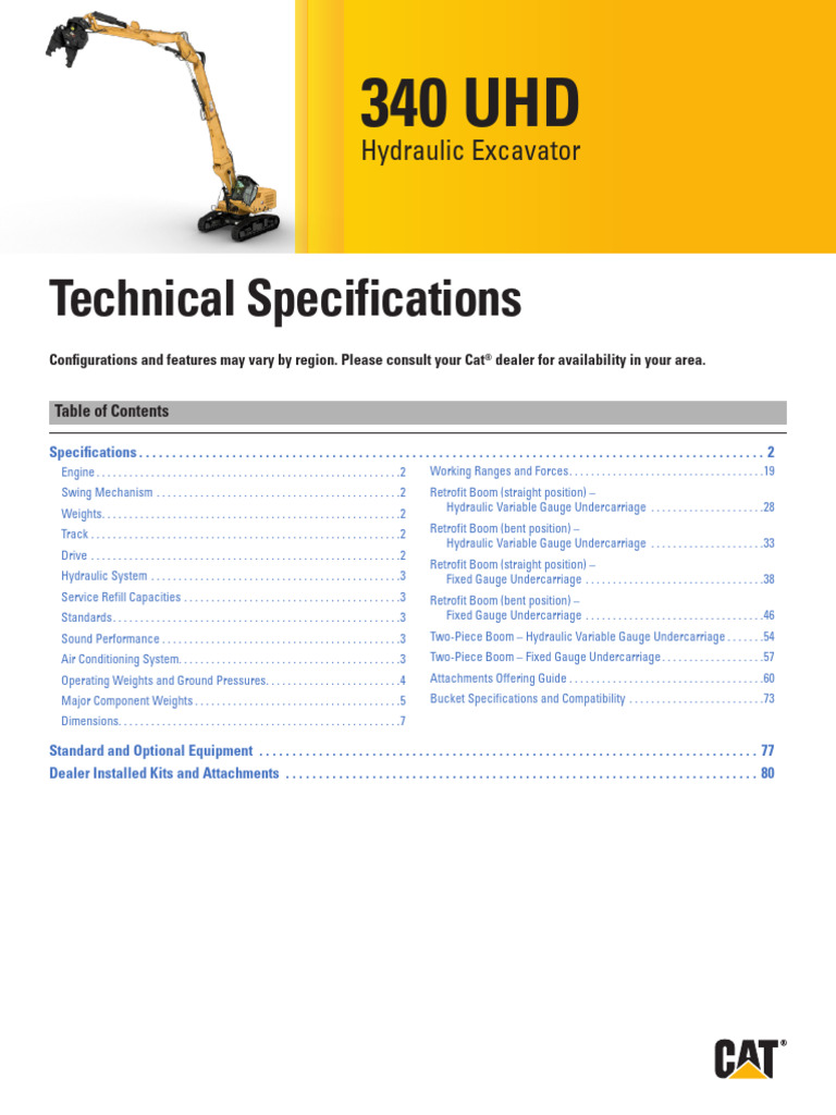340 UHD Specification | PDF