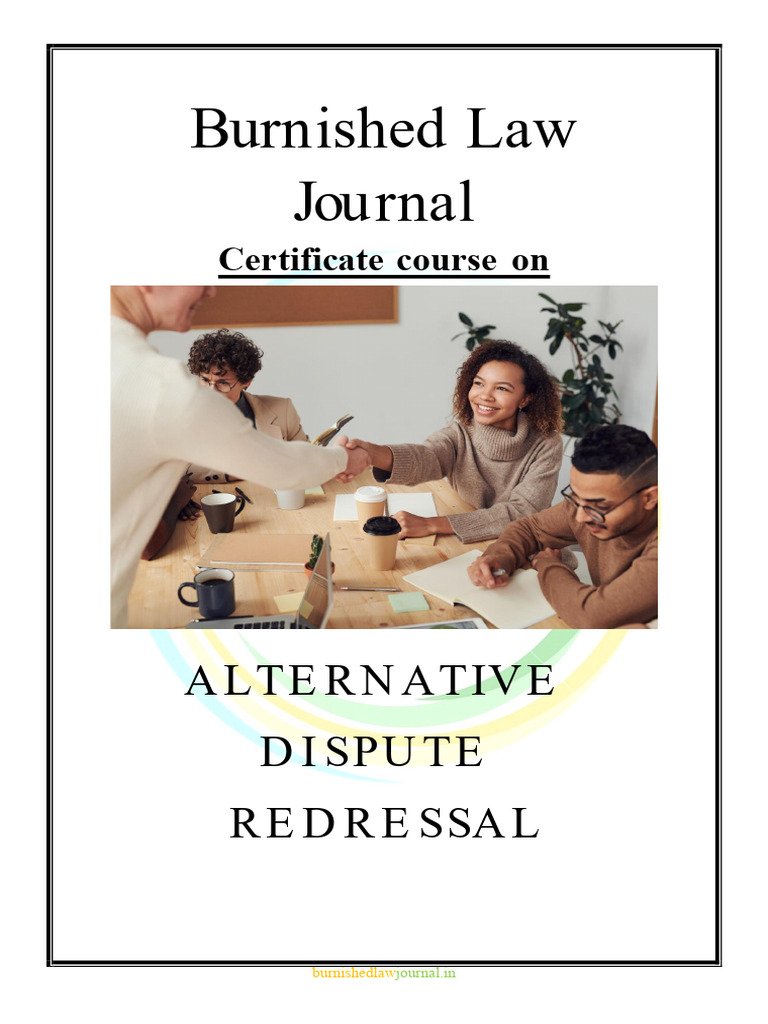 Module 5 | PDF | Alternative Dispute Resolution | Mediation