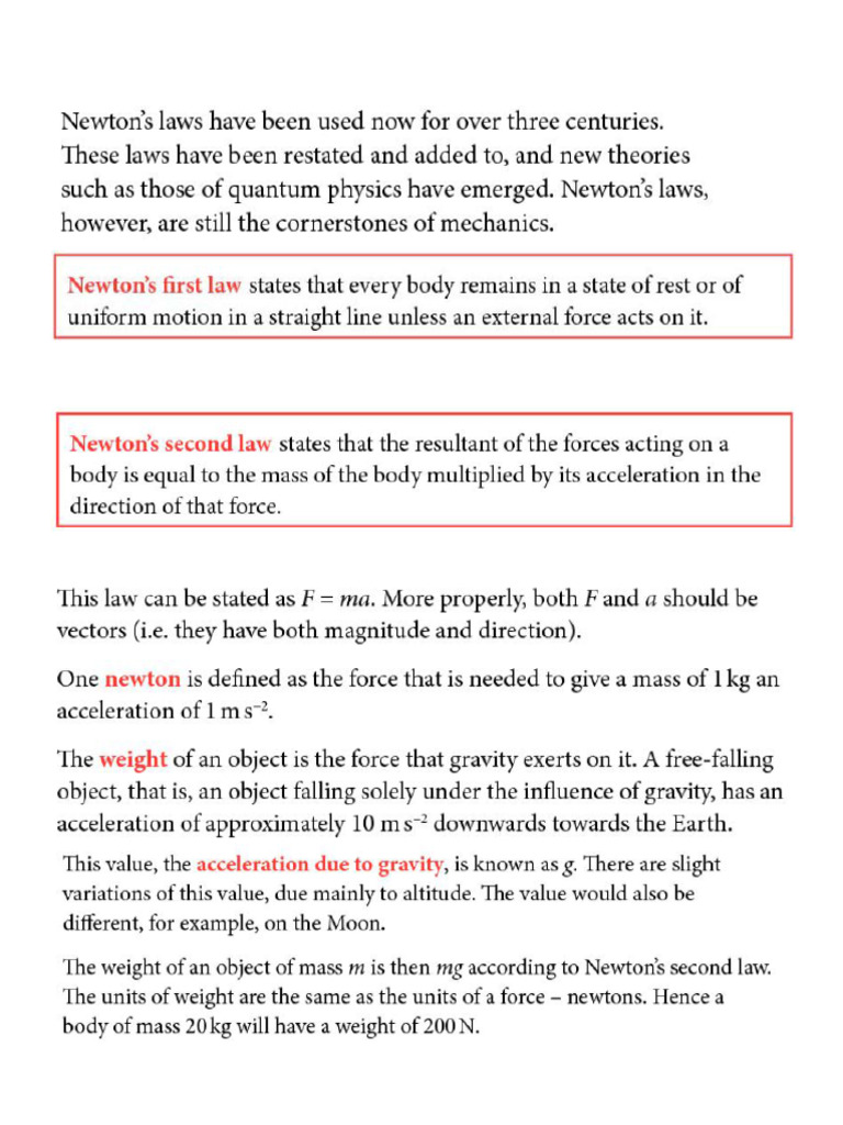 Forces and Motion | PDF