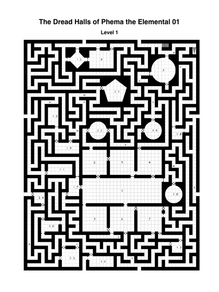 The Dread Halls of Phema The Elemental 01 | PDF