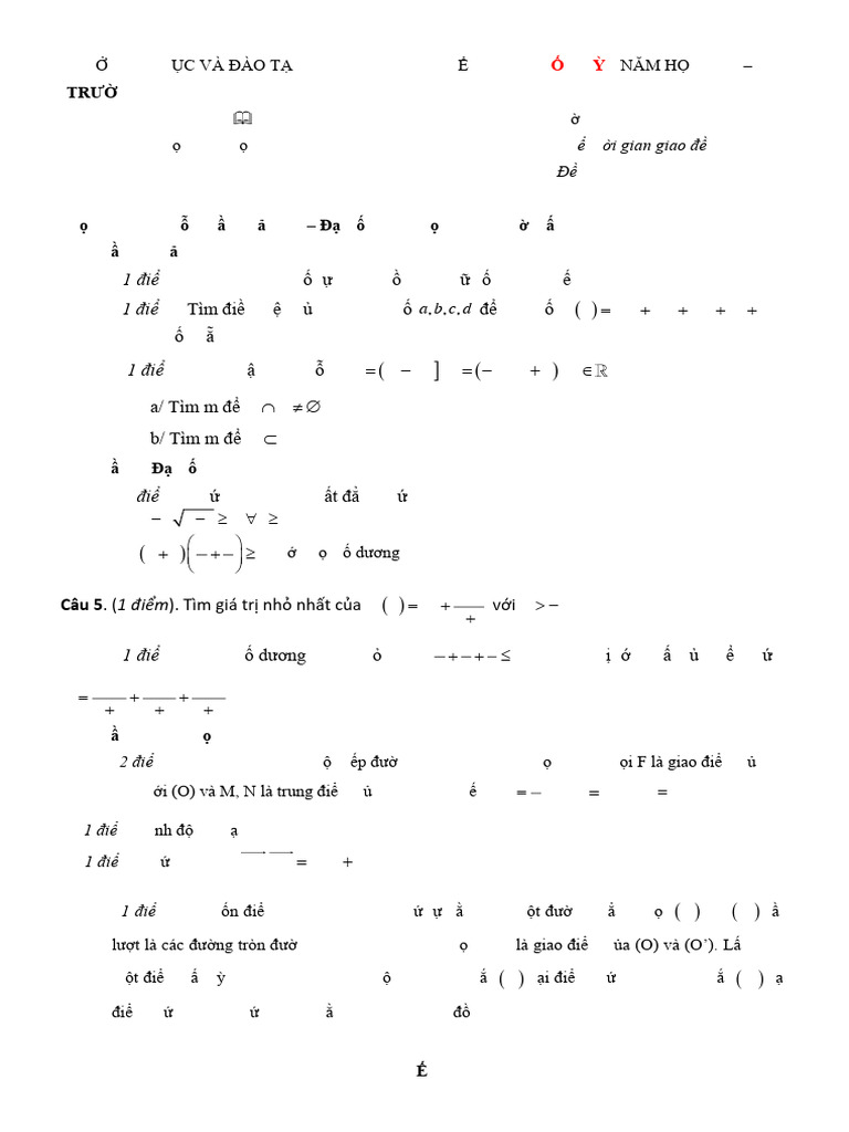Toan10chuyen HK1 NH 2022 2023 | PDF