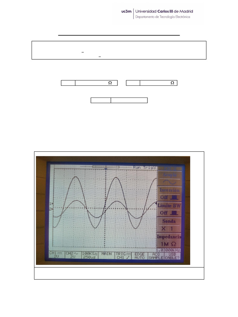CCE Lab1 Instrumentation Students Report | PDF | Amplitude | Telecommunications Engineering