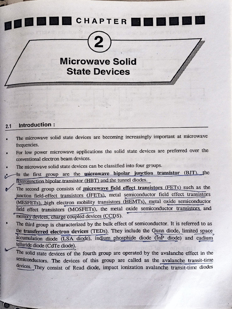 Microwave Unit 3 | PDF