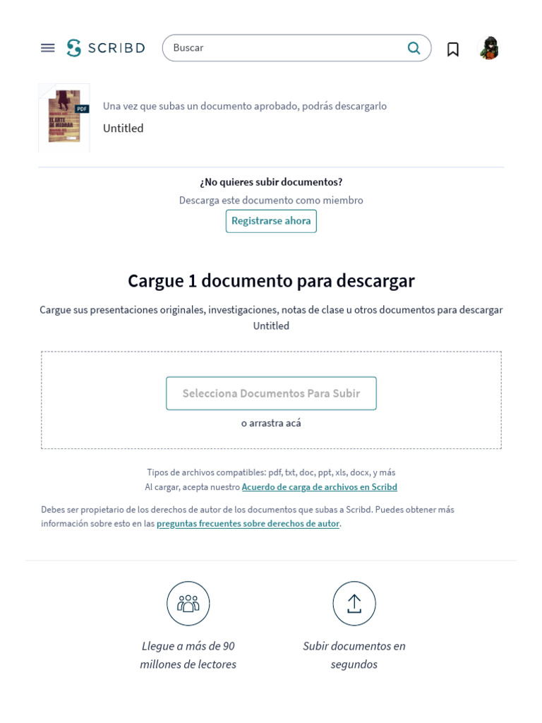 Cero Documentos | PDF | Scribd | Facebook