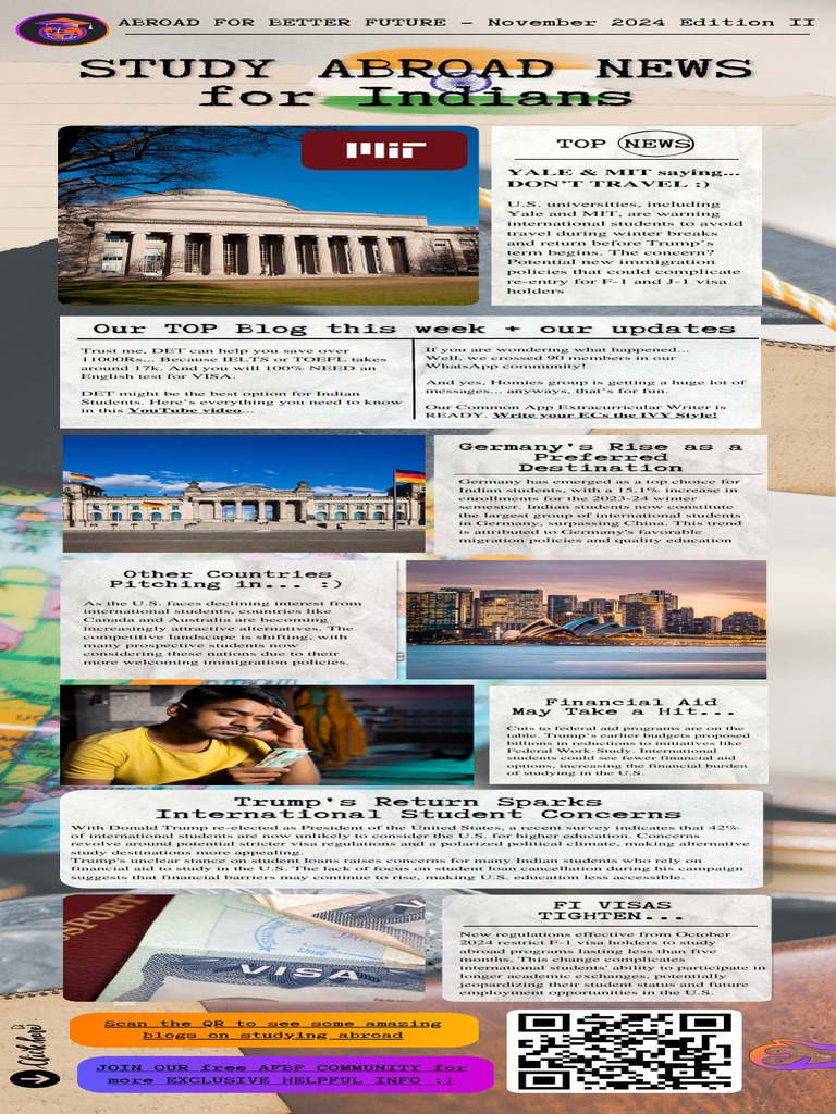 November 2024 Study Abroad News 2 | PDF | International Student ...