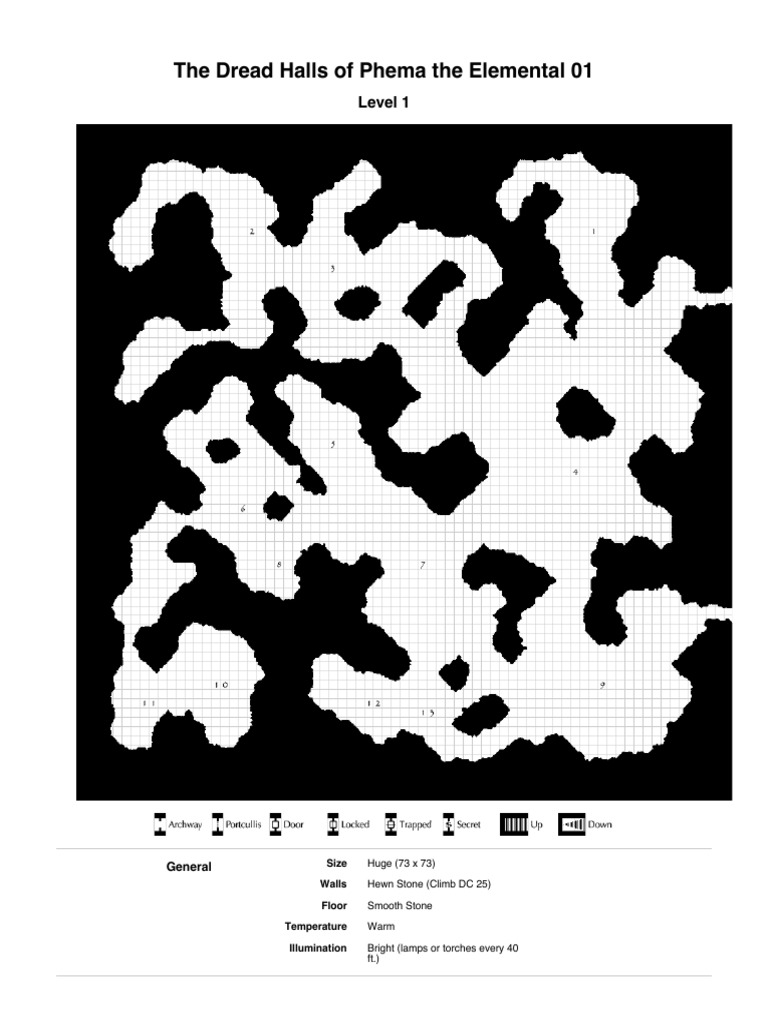 The Dread Halls of Phema The Elemental 01 | PDF | Fantasy Creatures