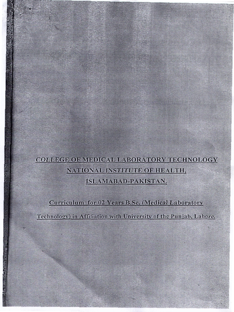 BSc. Syllabus | PDF | Staining | Muscle