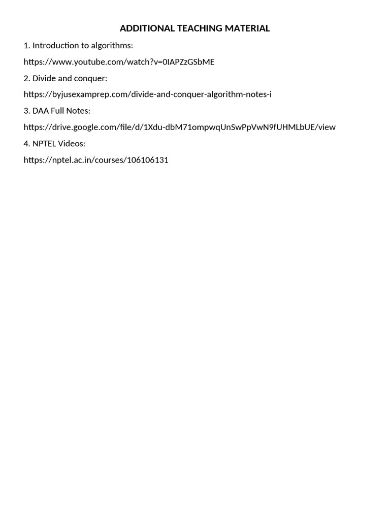 SF14 Additional Teaching Material | PDF