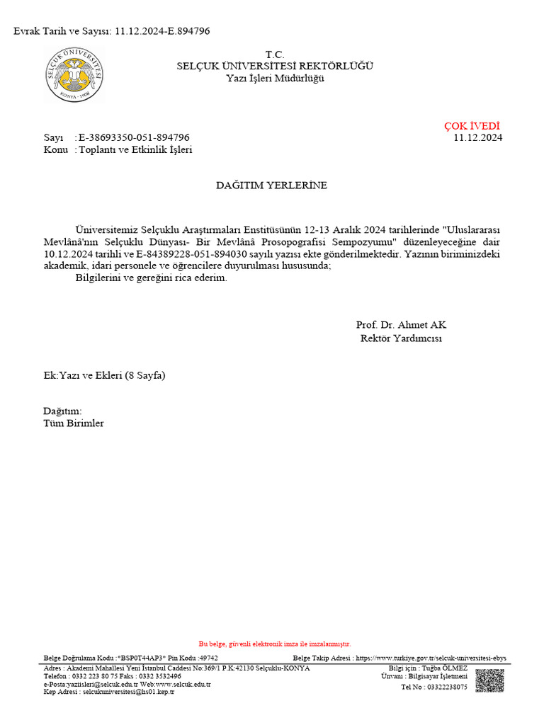 Toplanti Ve Etkinlik Isleri-2 | PDF