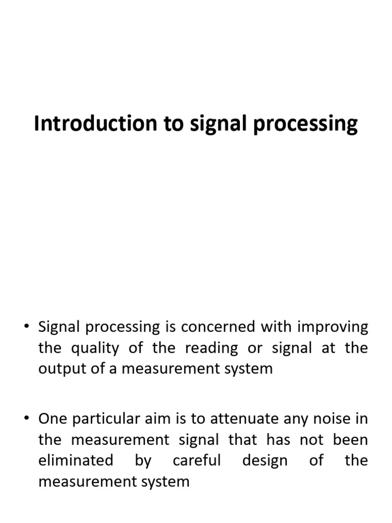 Signal Processing | PDF | Electronic Filter | Amplifier