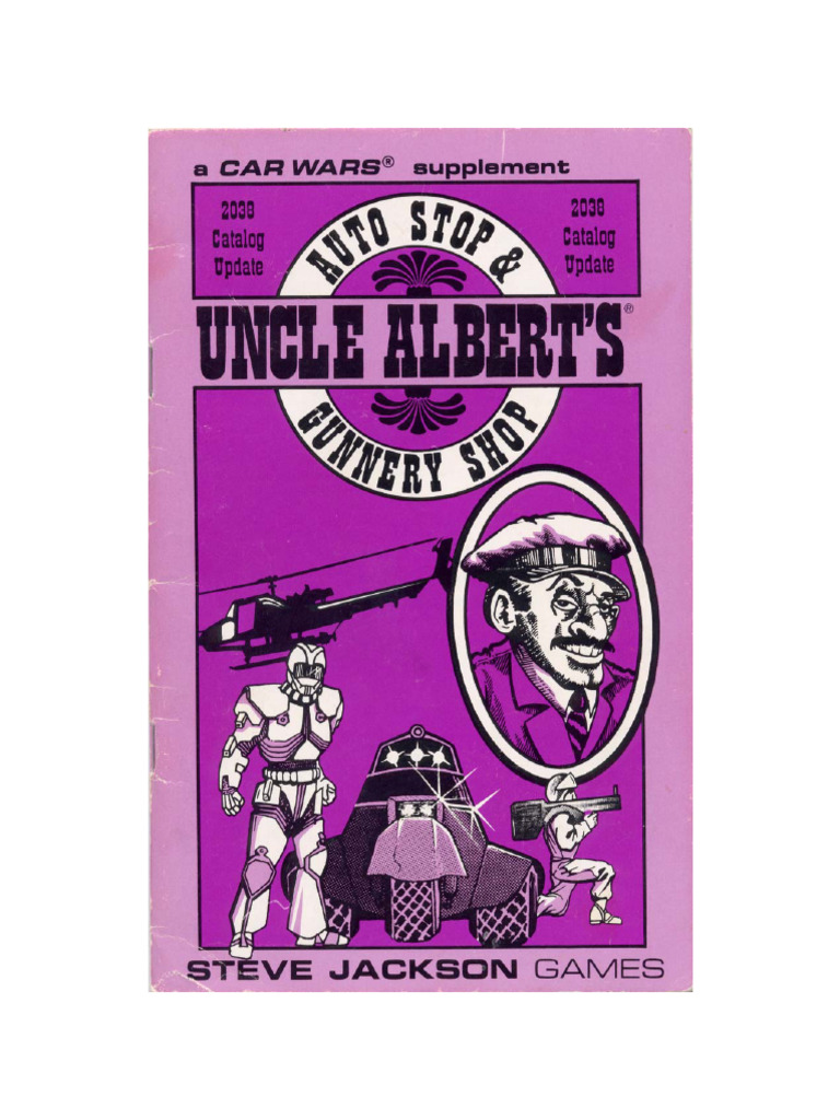 Car Wars - Uncle Albert's 2038 Catalog Update | PDF