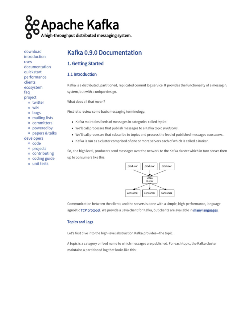 kafka | PDF | Server (Computing) | Replication (Computing)