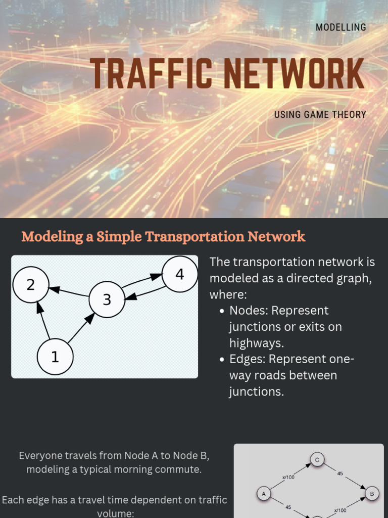 Modeling Network Traffic Using Game Theory | PDF | Applied Mathematics