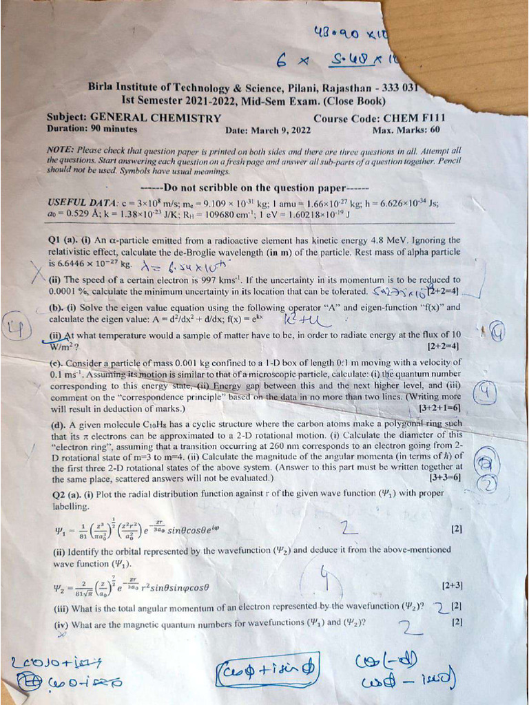 GenChem Midsem NAC | PDF