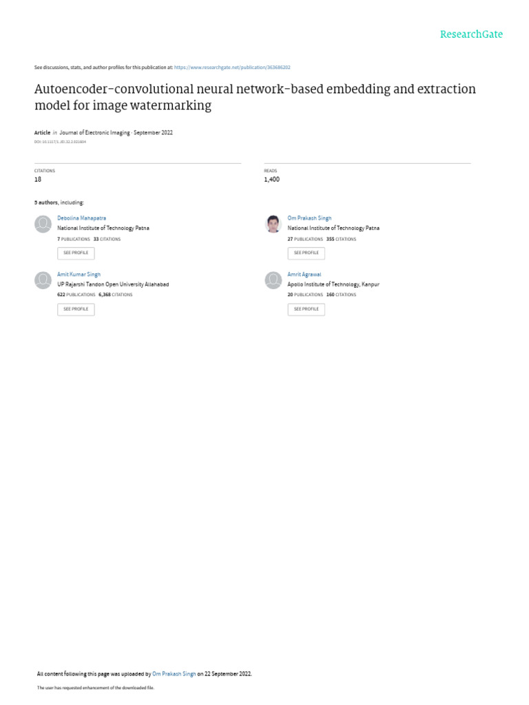 Autoencoder Convolutionalneuralnetwork Based | PDF | Deep Learning | Data Compression
