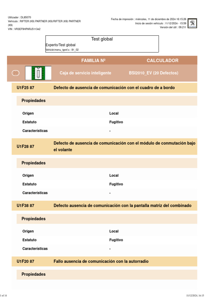 Imprimir 20241211161526-Vehículo VR3EF9HPARJ511342 | PDF | Vehículos ...