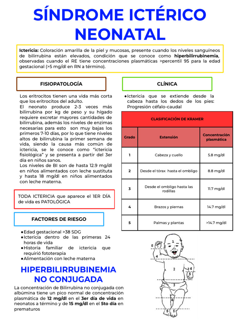 Ictericia Neonatal: Causas y Tratamiento | PDF | Especialidades Medicas ...