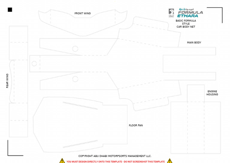 Basic Formula Car Body Template 24 | PDF