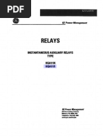 General Electric HFA51 Relay Overview | PDF | Relay | Resistor