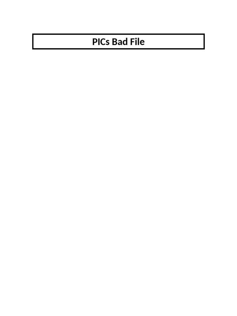Pics Bad File Pdf 