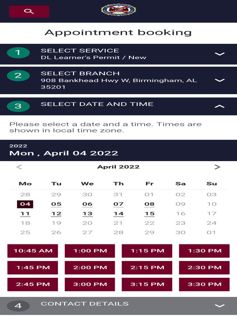 DL Permit Appointment Booking Guide | PDF