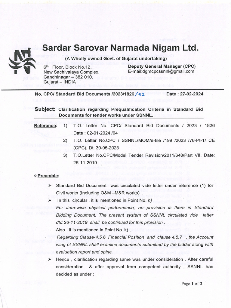 Revised Circular - 27-02-2024 | PDF