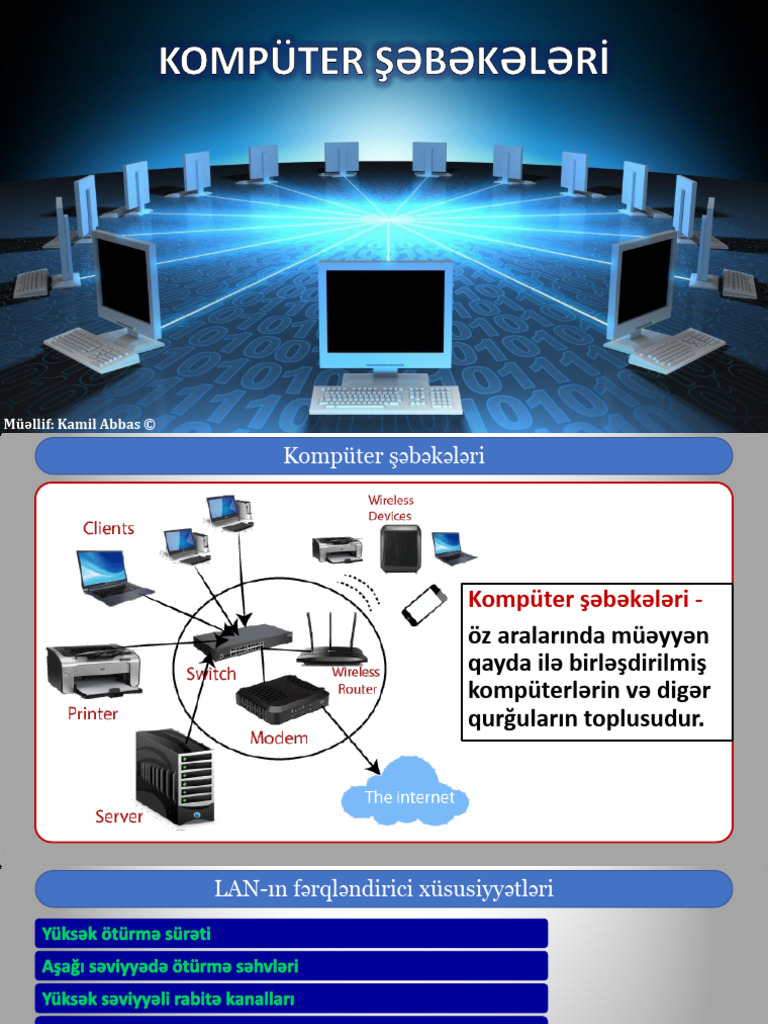 Kamil Abbas - 12. Kompüter Şəbəkələri | PDF
