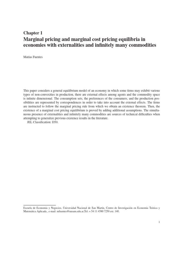 Marginal Pricing and Marginal Cost Pricing Equilibria in Economies With ...