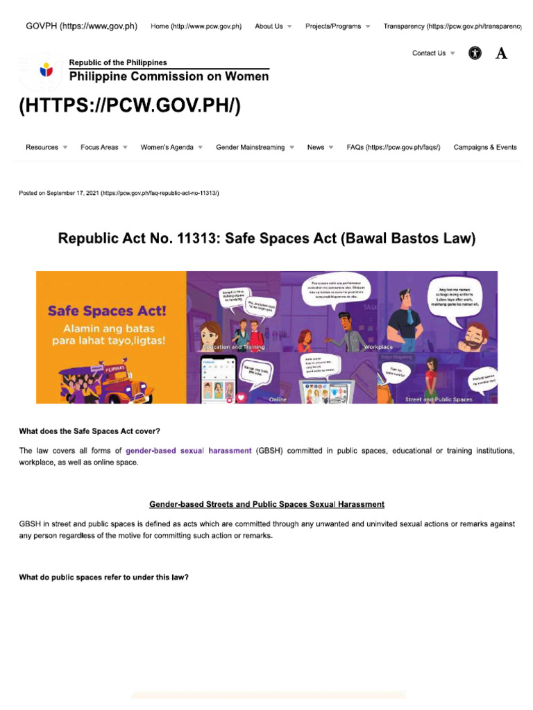 Safe Space Act | PDF