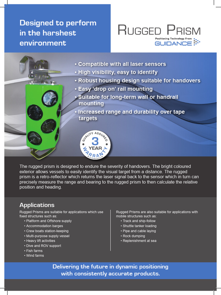 Guidance Rugged Prism A4 2pp - V4 - Final | PDF