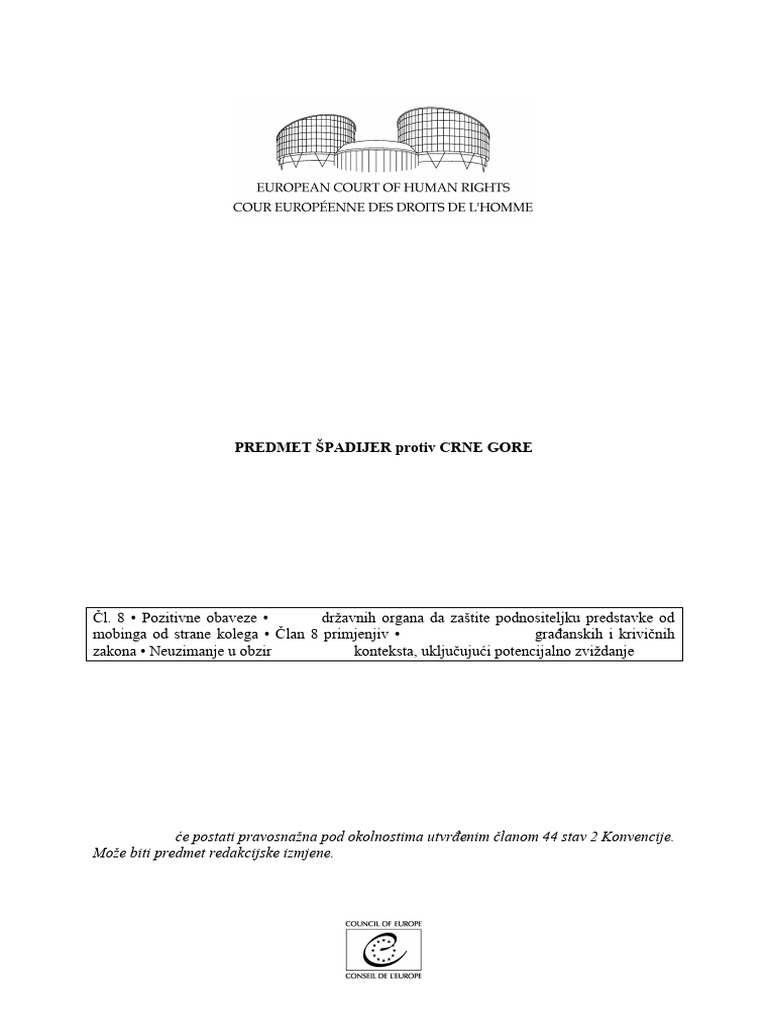 1135-SPADIJER-PROTIV-CRNE-GORE | PDF