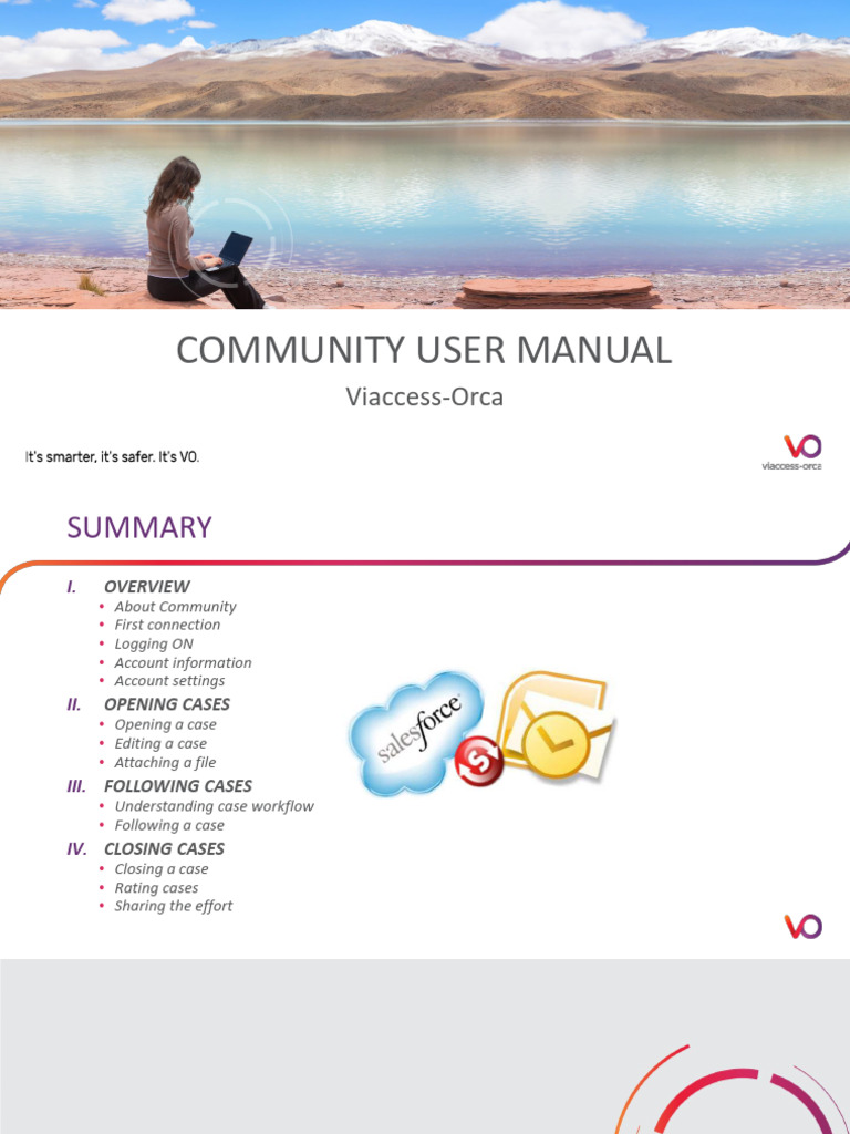 VO Community User Manual SalesForce MLTP PT Telkom | PDF | Ios | Android (Operating System)
