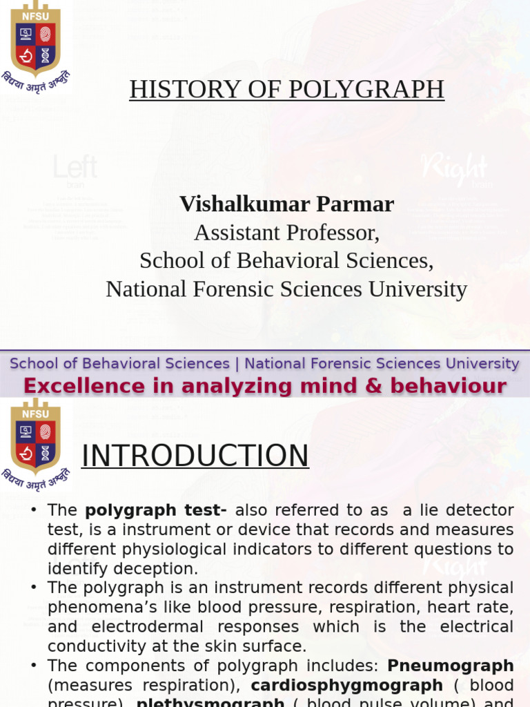 History of Polygraph | PDF | Polygraph